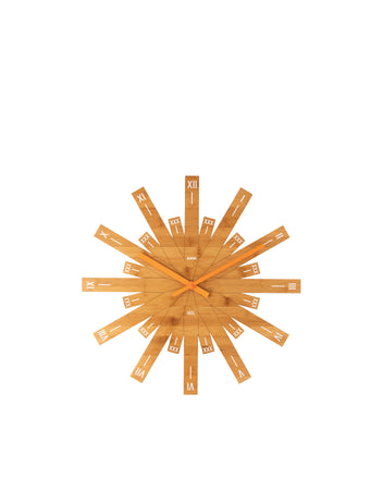 Raggiante: Wall clock by Michele De Lucchi | Alessi