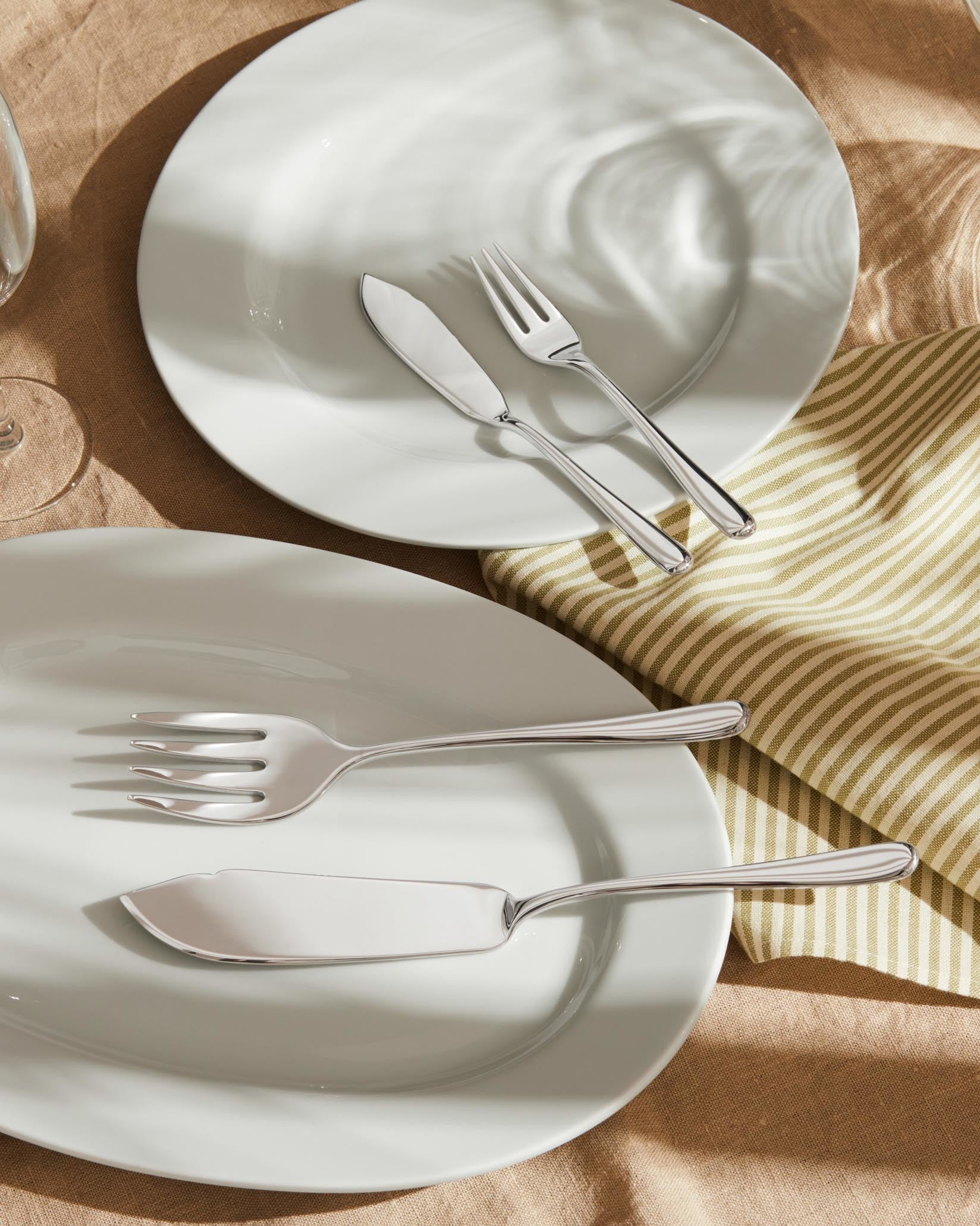 Caccia Fish Knife - 6 Pieces | Alessi