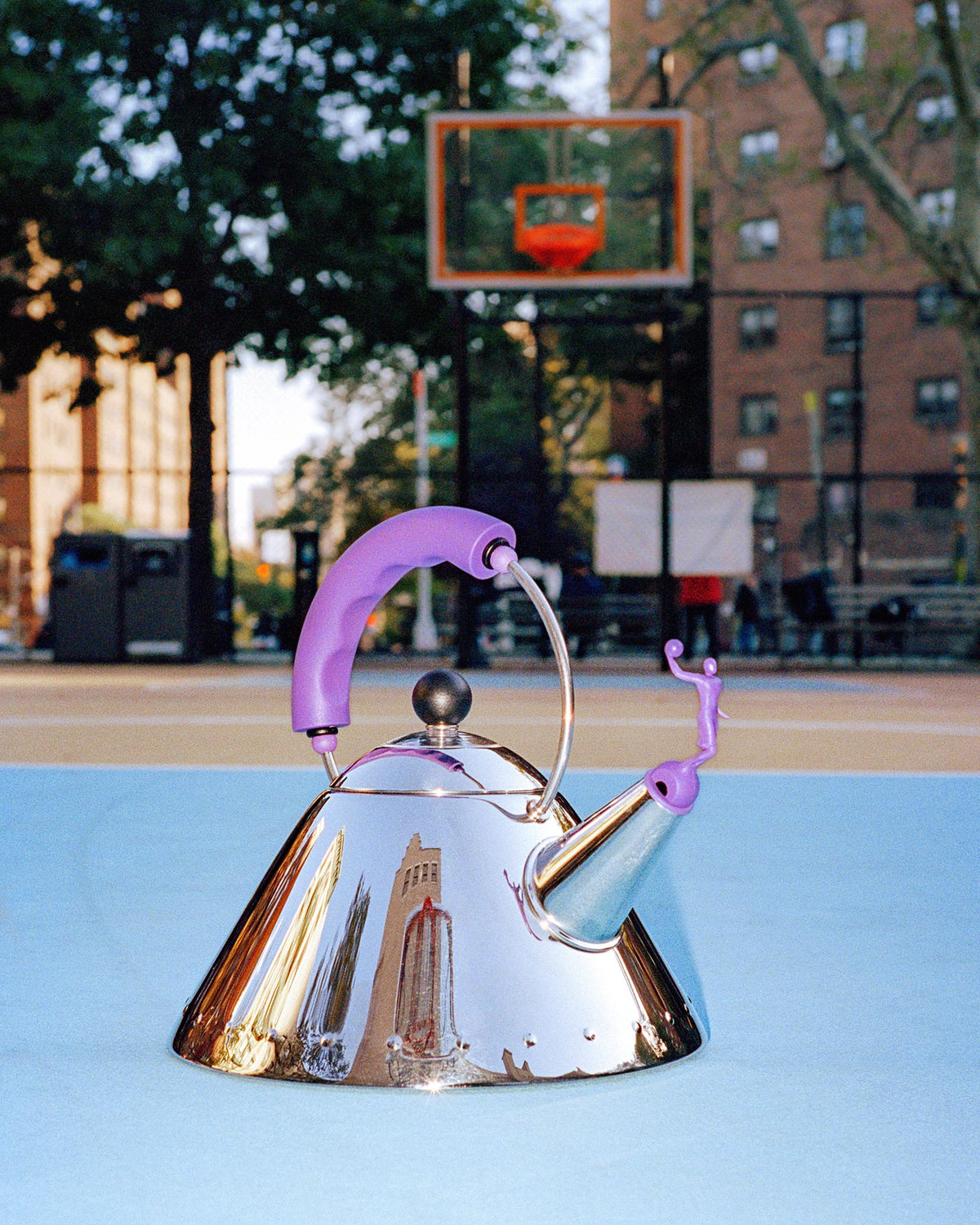 3909 Kettle In Stainless Steel By Michael Graves and Virgil Abloh